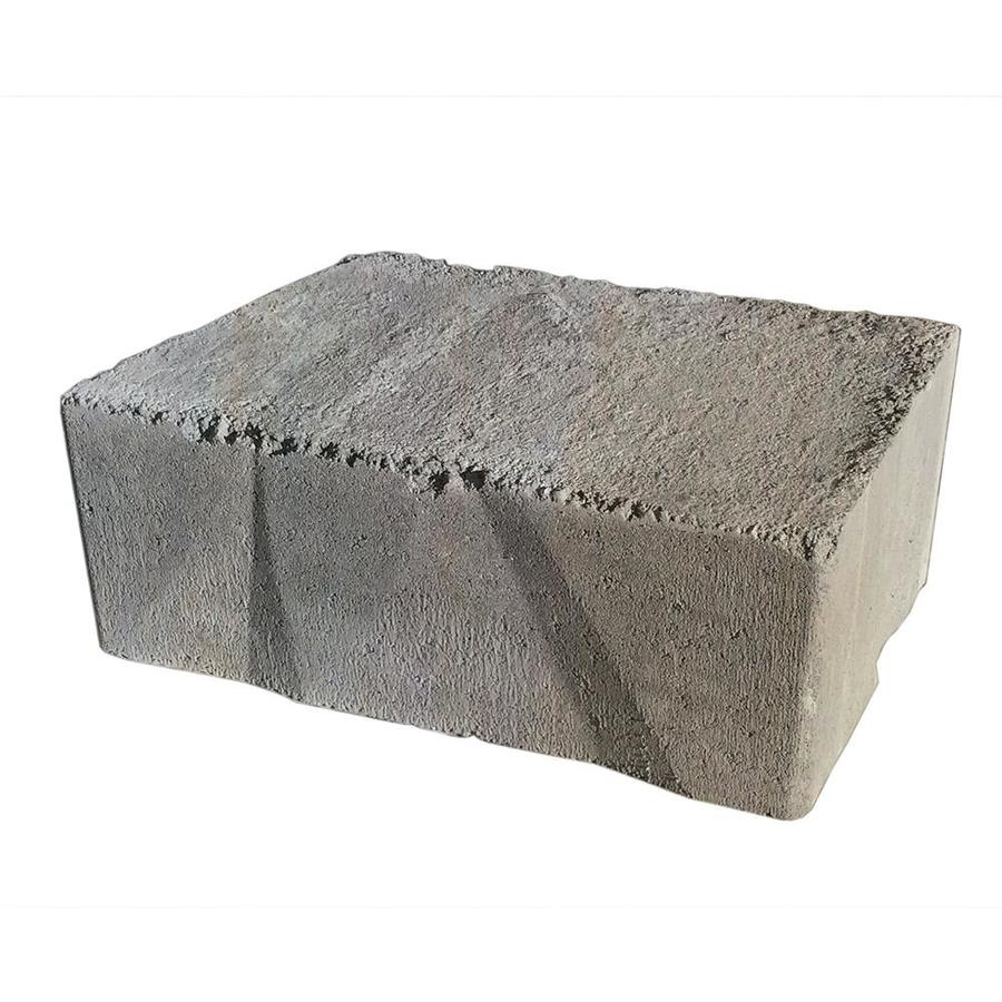 Pavestone Sombra Wall Antique Pewter/Smooth Embossed Face Retaining ...