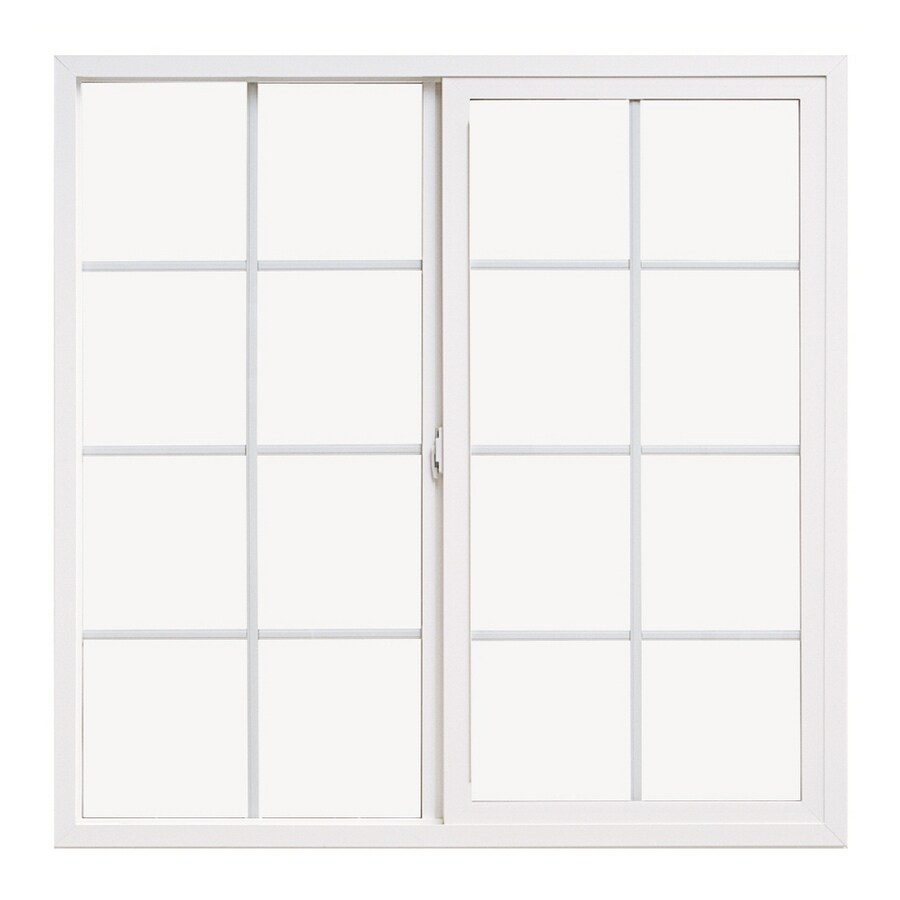 Pella 24X24 ThermaStar by Pella Sliding Window Vinyl 10 Series Grid ...