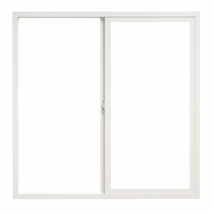 Pella 48X48 ThermaStar by Pella Sliding Window Vinyl 10 Series Clear ...