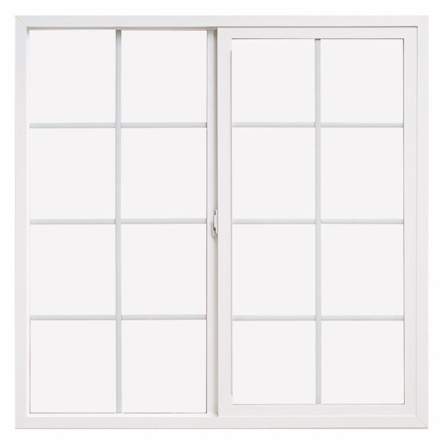 ThermaStar by Pella Left-Operable Vinyl New Construction Egress White ...