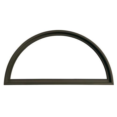 Pella Impervia Half Circle Replacement Brown Window (Rough Opening: 20 ...