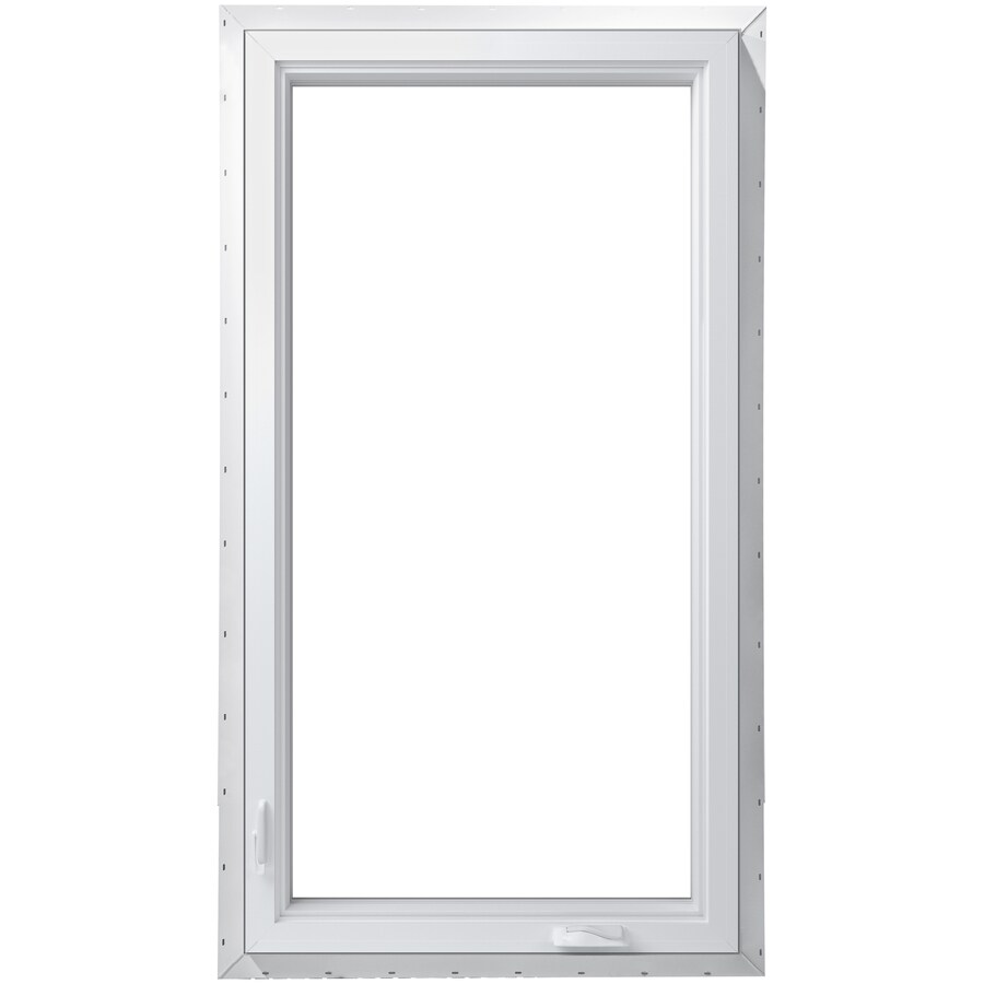 Pella 250 Series 1-Lite Vinyl New Construction Egress White Casement ...