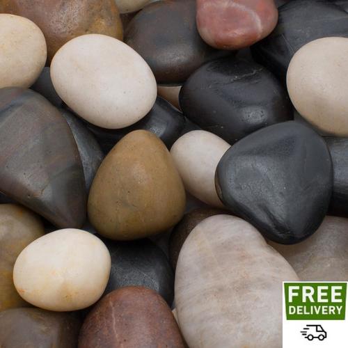 Rain Forest 900-lb Polished Pebbles at Lowes.com