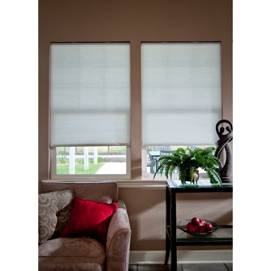 Redi Shade White Light Filtering Cordless Polyester Cellular Shade ...