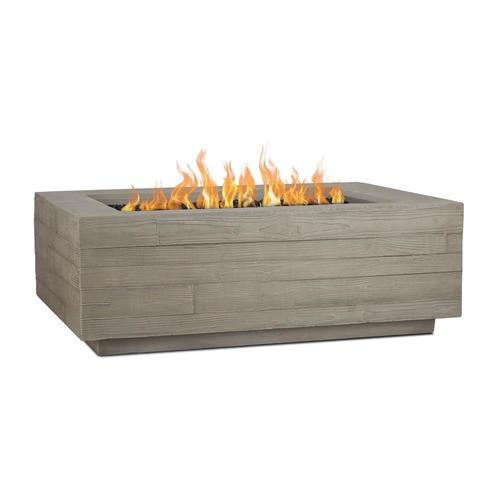 Real Flame Board Form 50.5-in W 65000-BTU Concrete Gray Portable ...