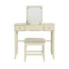Linon Jackson Cream Makeup Vanity at Lowes.com