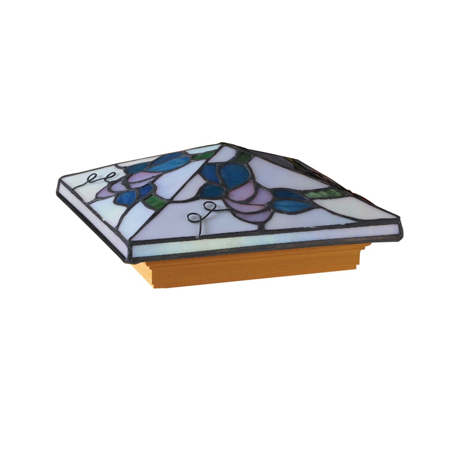 Maine Ornamental 6-In X 6-In Stained Glass Tiffany-Style California ...