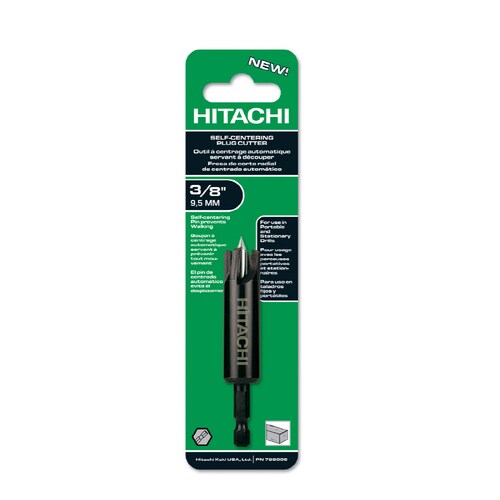 Hitachi 3/8-in Plug Cutter in the Woodboring Drill Bits department at ...