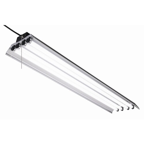Utilitech 4-ft 4-Light Fluorescent Linear Shop Light in the Shop Lights ...