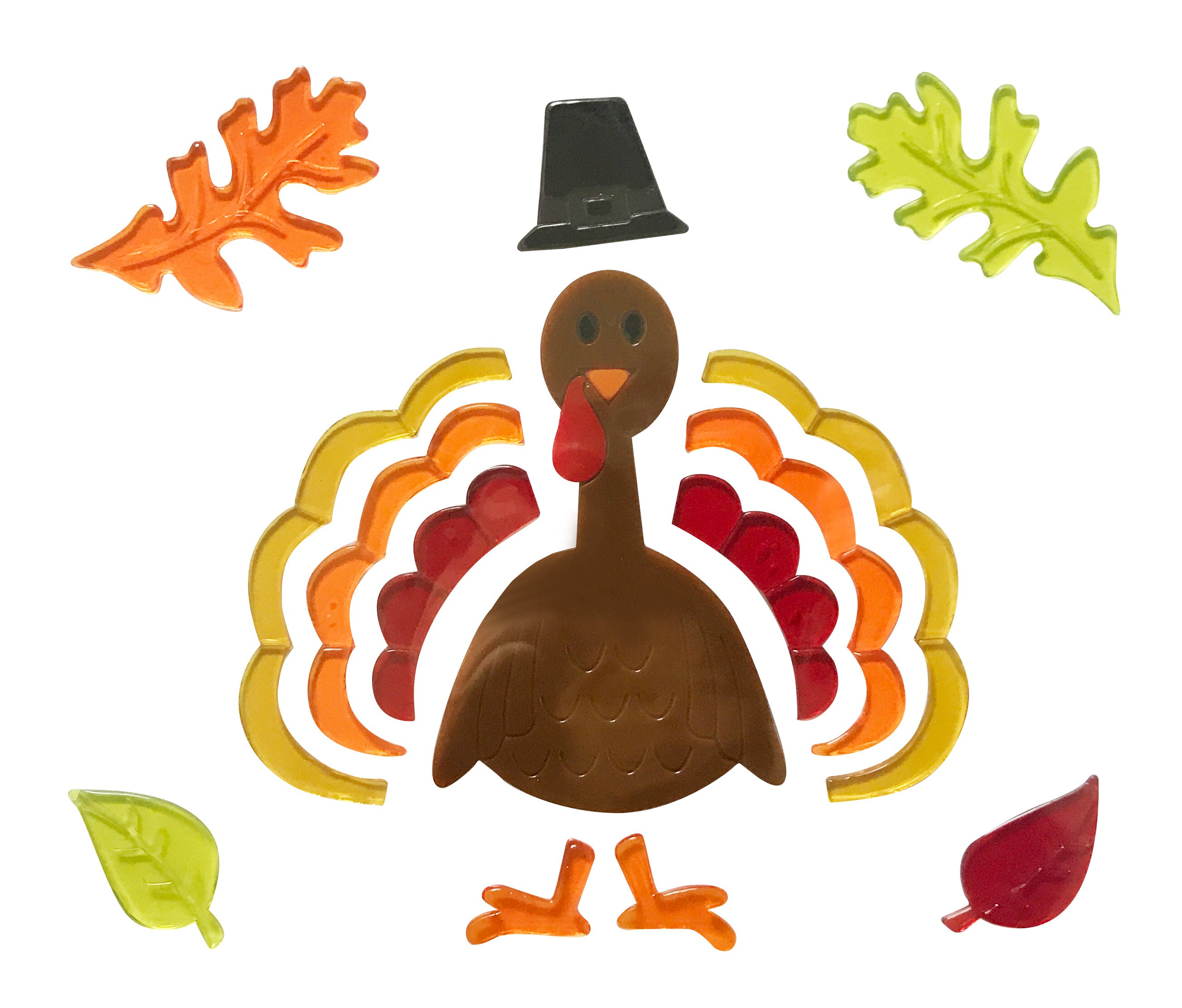 Holiday Living Gel Turkey Window Cling at Lowes.com