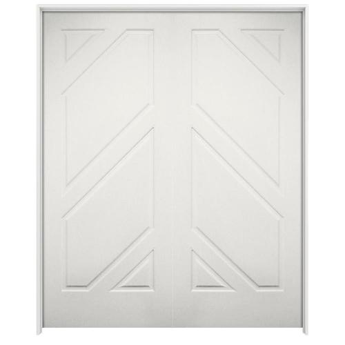 Millennium Collection Encore 48-in x 80-in Snow Storm 4 Panel Square ...