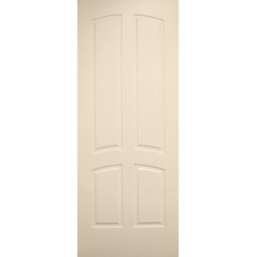Millennium Collection Encore 24-in x 80-in Cream-N-Sugar 4-Panel Arch ...