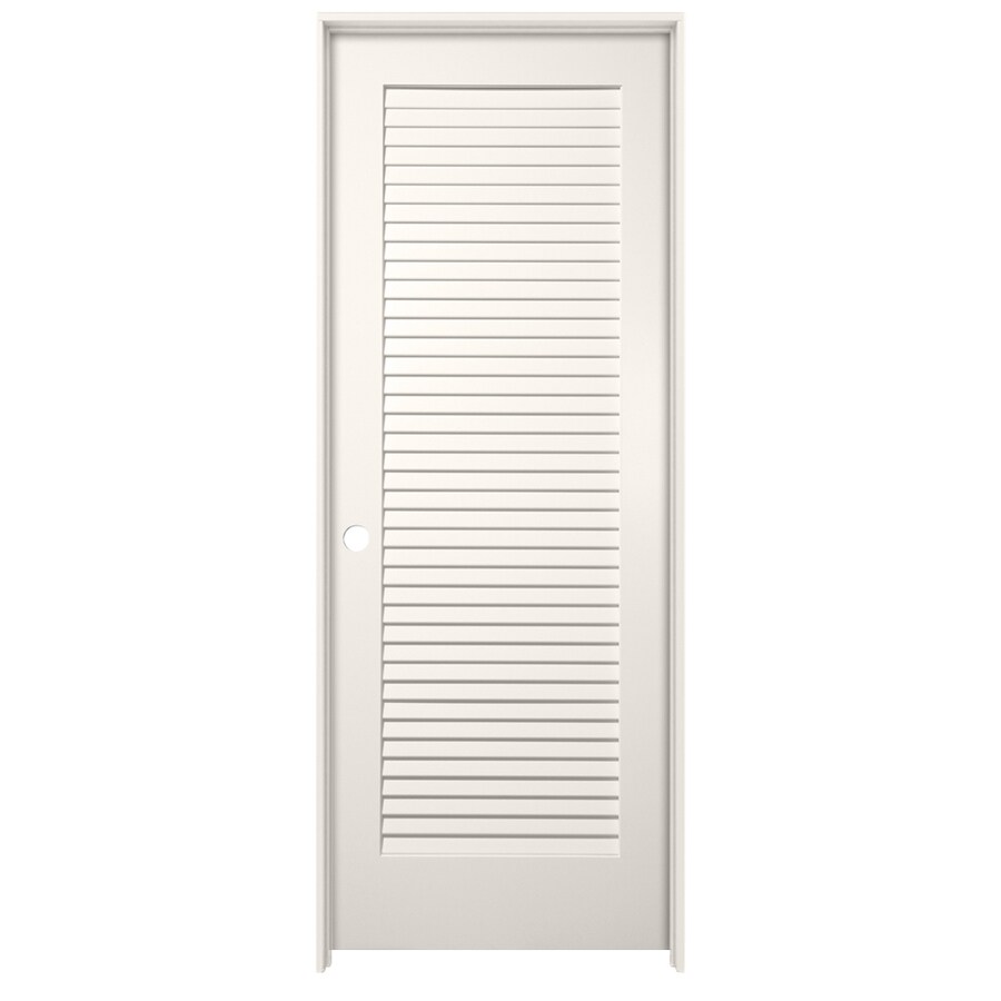 Millennium Collection Ovation 32-in x 80-in Primed 1-Panel Solid Core ...