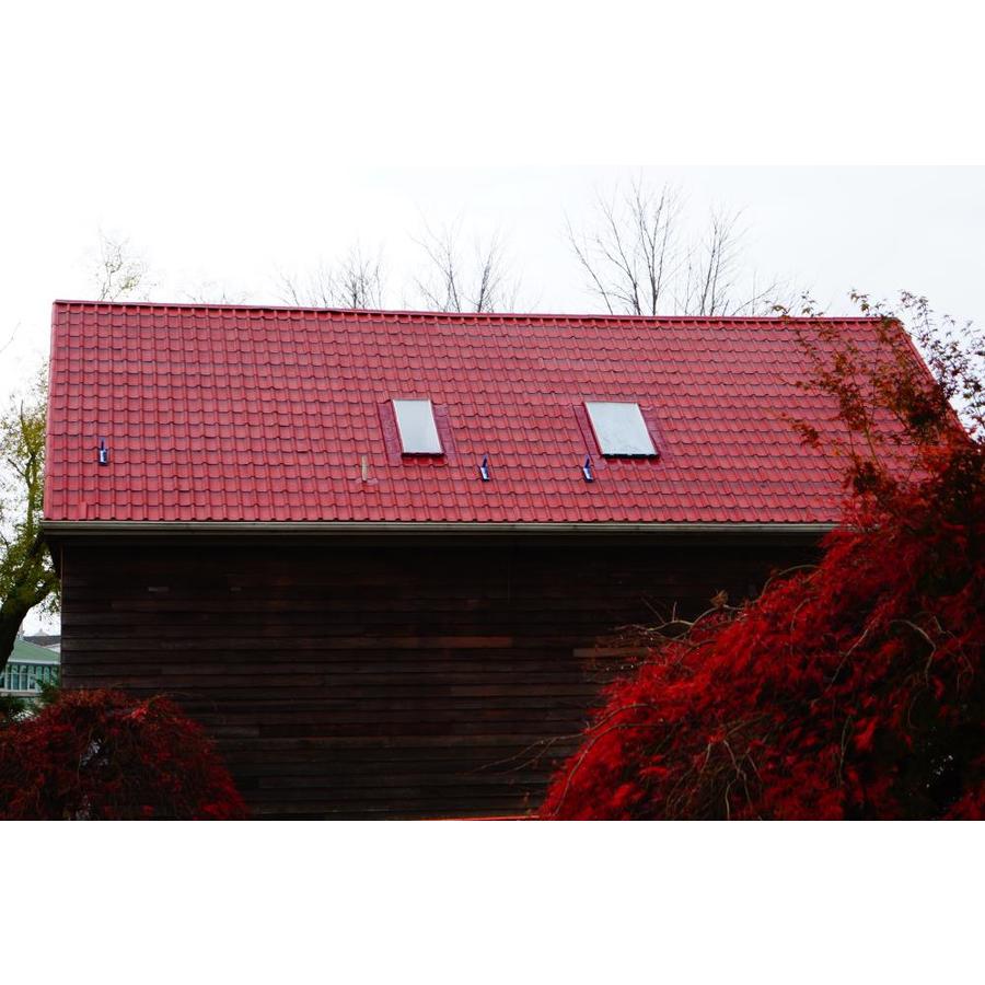 ONDUVILLA 42-in x 7-in Cellulose Fiber/Asphalt Roof Panel Ridge Caps at ...