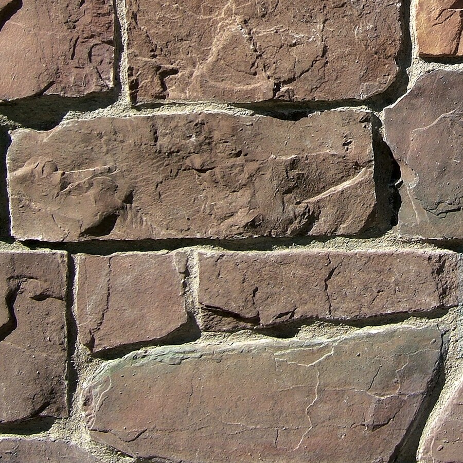 Coronado Coastal Brown Faux Stone in the Stone Veneer department at ...