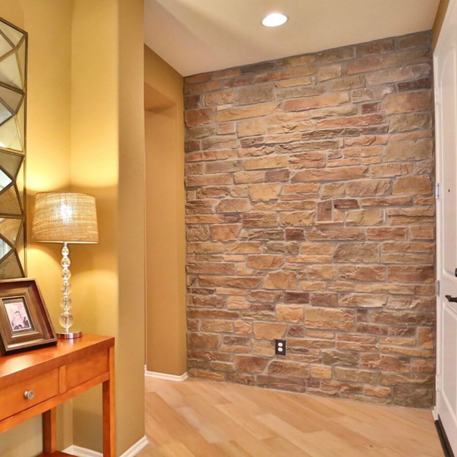 Coronado Stone Products Ledgestone 120 Linear feet Burnt Oak in the ...