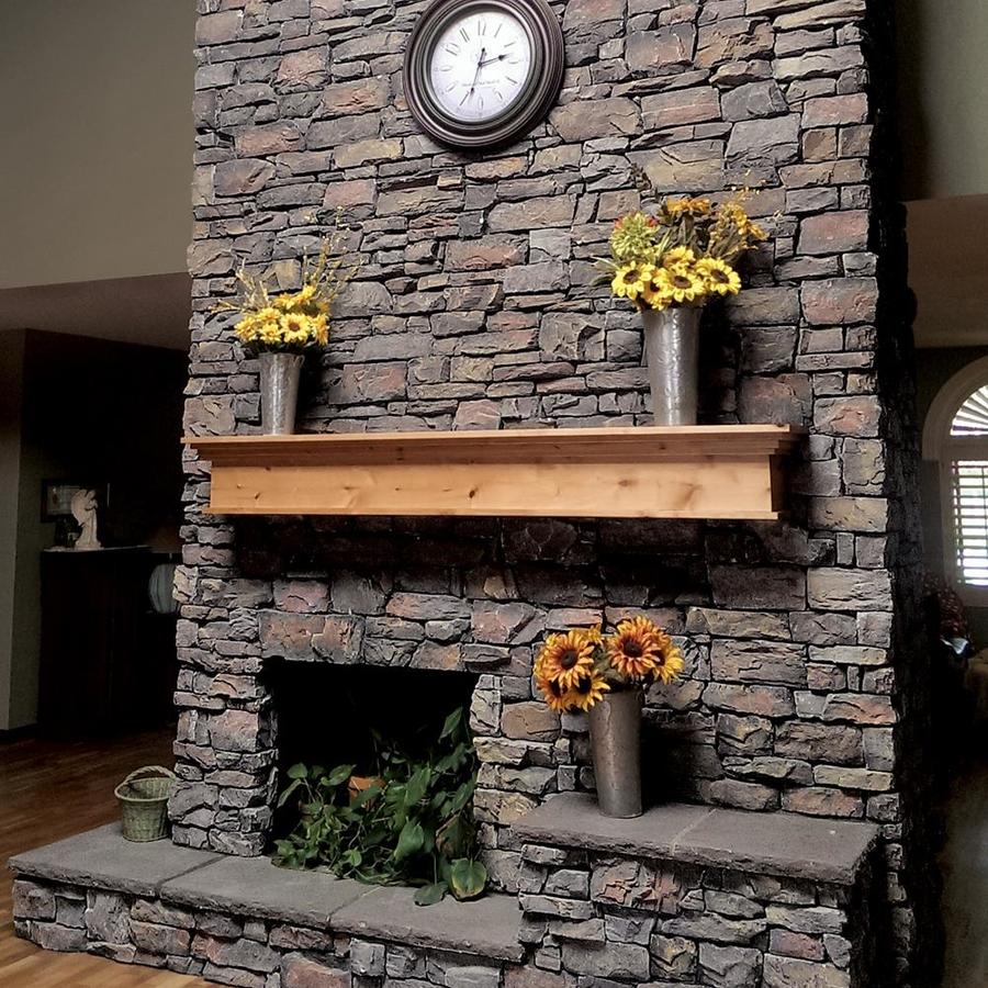 Coronado Stone Products Ledgestone 13.5-sq ft Greycliffe Manufactured ...