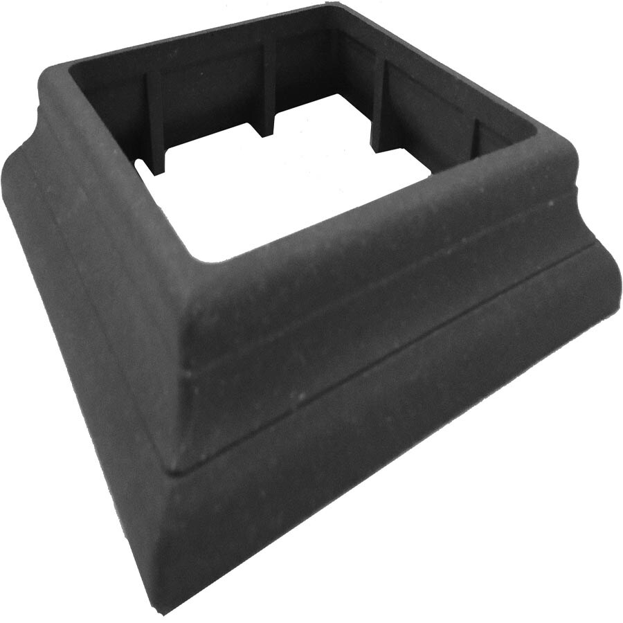 ChoiceDek 6" x 6" Gray Composite Post Collar at Lowes.com