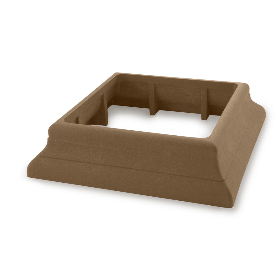 MoistureShield Bridle Composite Deck Post Cap Collar at Lowes.com