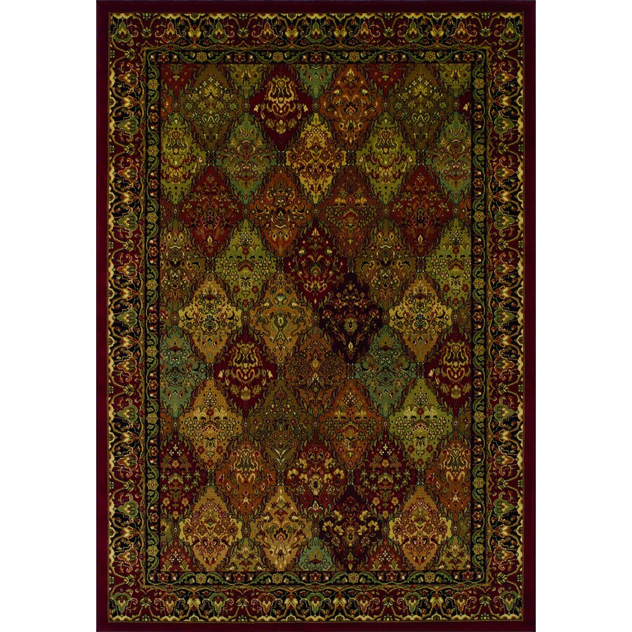 Addison Rugs Heritage Spice Indoor Oriental Area Rug (Common: 10 x 14 ...