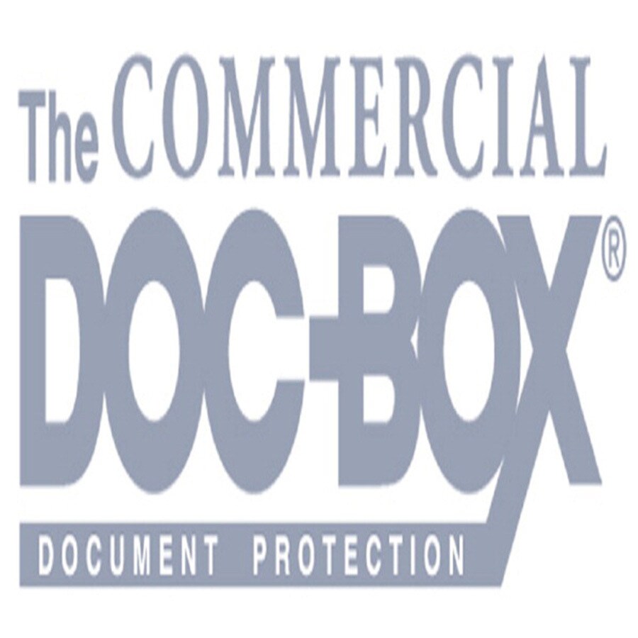 Doc-Box Commercial 25-in W x 36-in H x 6.5-in D White Plastic Permit ...