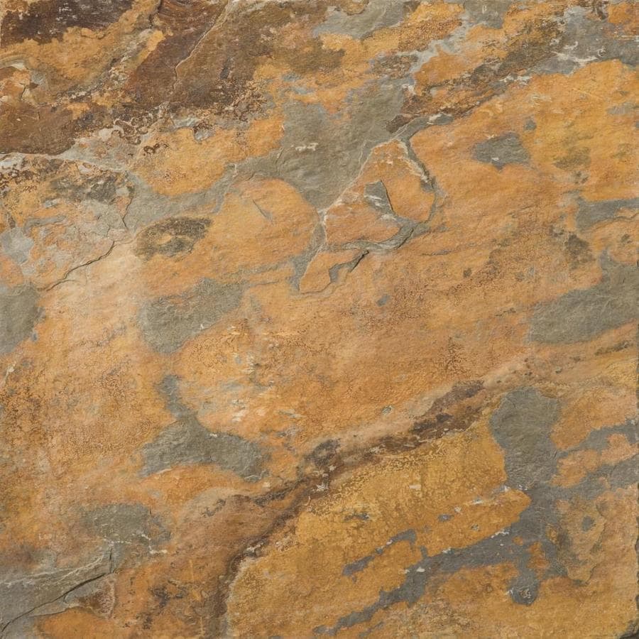 Emser Slate Earth Earth 12-in x 12-in Natural Natural Stone Slate Stone ...