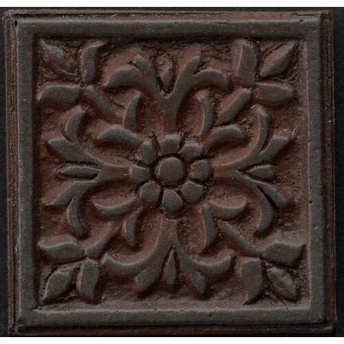 Emser Renaissance Rust Iron Finish Metal Indoor/Outdoor Square Accent ...