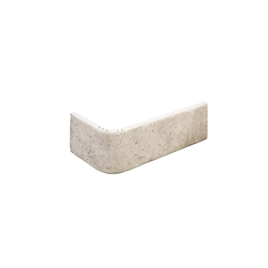 Emser Newberry Grafite Porcelain Bullnose Corner Tile (Common: 2-in x ...