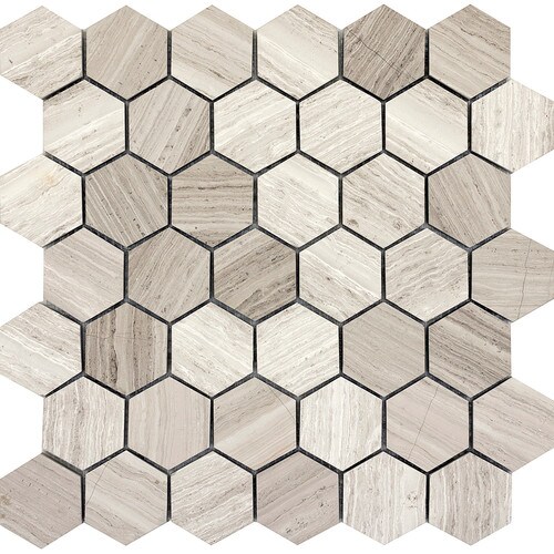 Emser METRO Cream Natural Stone Limestone Border Tile (Common: 12-in x ...