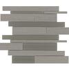 Emser Thread 12-Pack Gray Porcelain Border Tile (Common: 13-in x 13-in ...