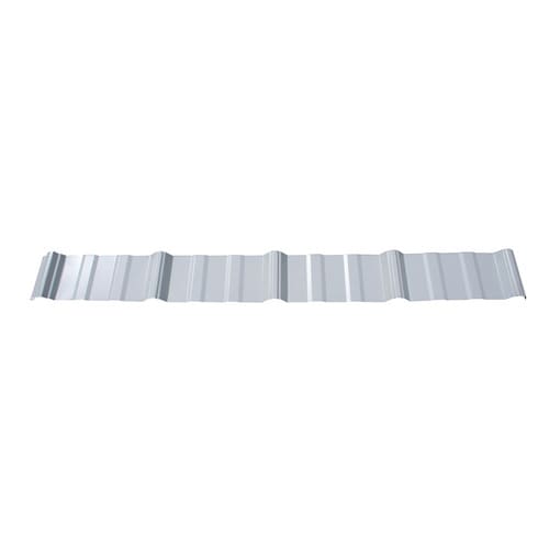 Union Corrugating 3.17-ft x 12-ft Ribbed White Steel Roof Panel in the ...