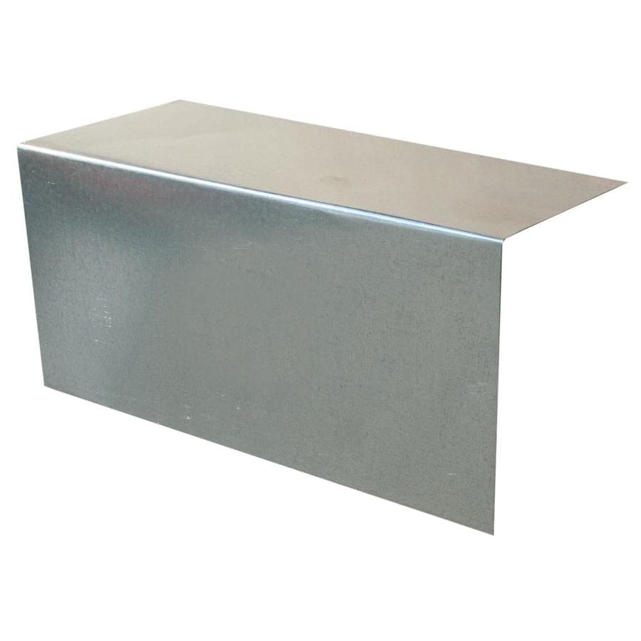 Union Corrugating 8-in x 8-in Galvanized Steel Step Flashing at Lowes.com