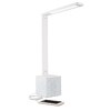 OttLite 21-in Adjustable White LED Touch Swing-Arm Desk Lamp with ...