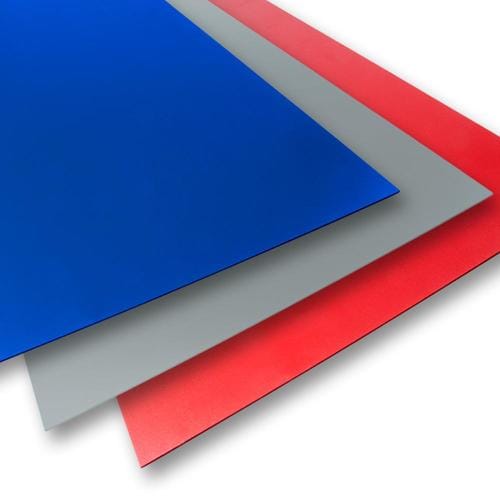 Palight ProjectPVC Blue Grey Red Foam PVC Sheet (Actual: 24-in x 18-in ...