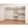 Allen + roth 72-in W x 16-in D Antique White Wood Closet Shelf at Lowes.com