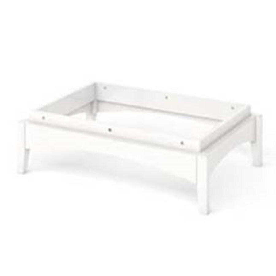 allen + roth 24-in W x 16-in D x 6-in H Wood Closet Pedestal Base in ...