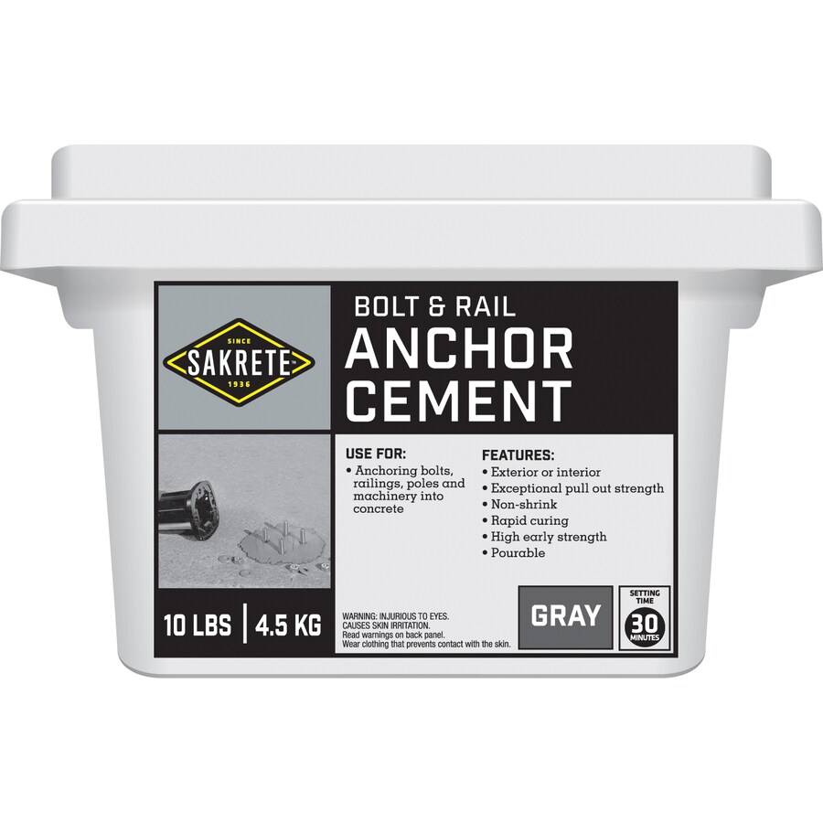 Sakrete Anchor Fast Setting 10-lb Concrete in the Concrete & Mortar ...