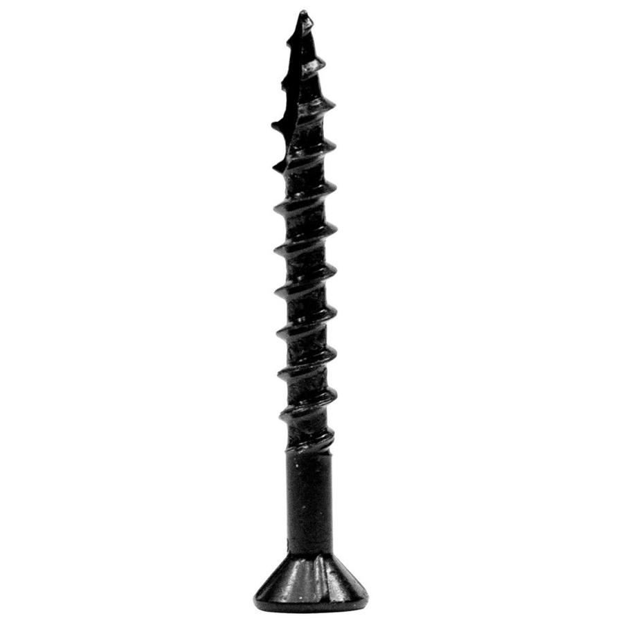 Grip-Rite 1lb Exterior Screw PGP 1-5/8 in Black in the Deck Screws ...