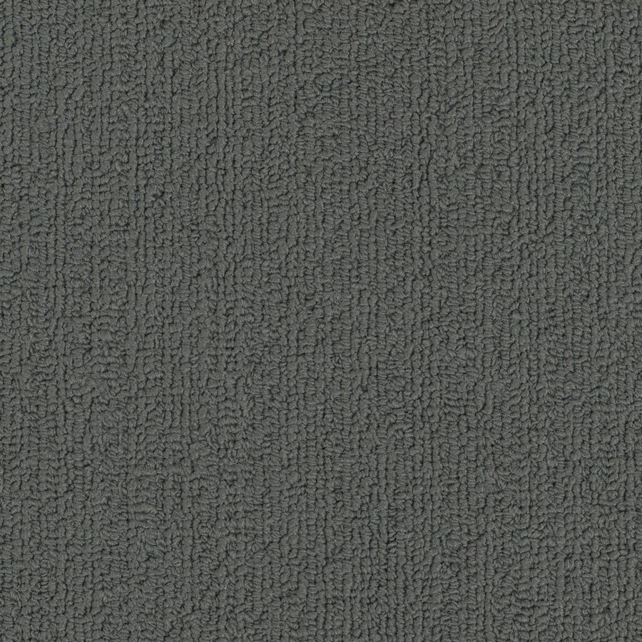 Shaw 48-Pack 24-in x 24-in Flannel Commercial Loop Glue-Down Carpet ...