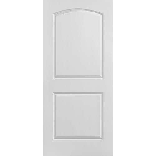 Masonite Roman Primed 2-Panel Round Top Hollow Core Molded Composite ...