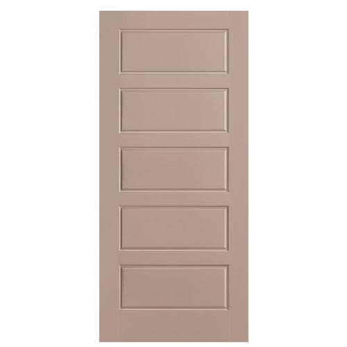 Masonite Riverside 36-in x 80-in Sandpiper 5-Panel Equal Solid Core ...