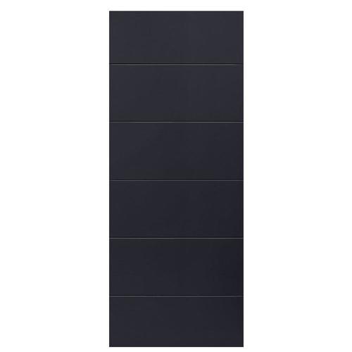 Masonite Melrose Midnight Flush Solid Core Molded Composite Slab Door ...