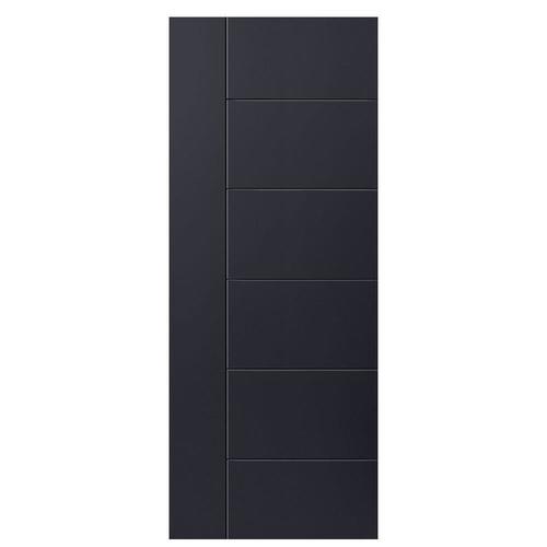 Masonite Berkley Midnight Flush Solid Core Molded Composite Slab Door ...