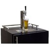 MARVEL Half-Barrel Keg Black Digital Freestanding Kegerator at Lowes.com