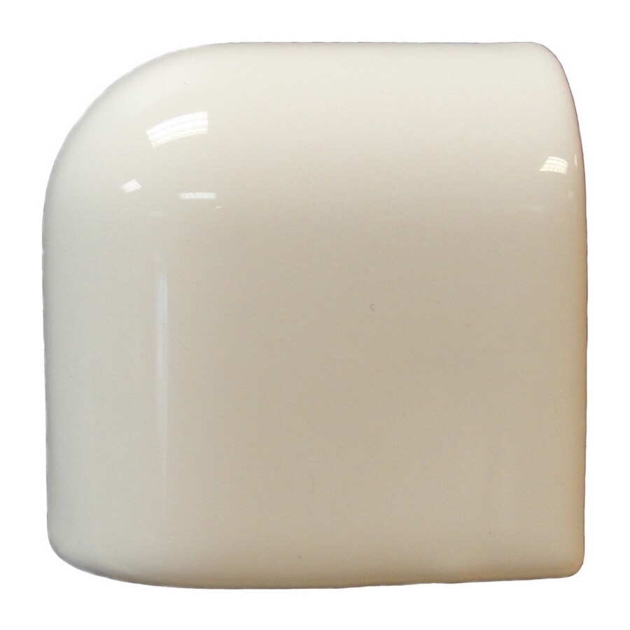 Interceramic Wall Tile Bone Ceramic Mud Cap Corner Tile (Common: 2-in x ...