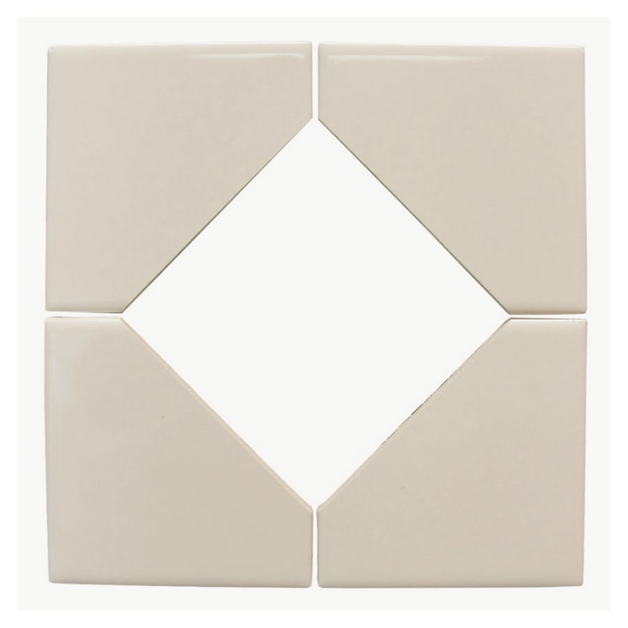 Interceramic Wall Tile Collection Bone Ceramic Border Tile (Common: 8-1 ...