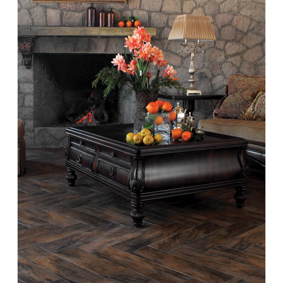 Interceramic Forestland 11-Pack Maple Glazed Porcelain Tile at Lowes.com