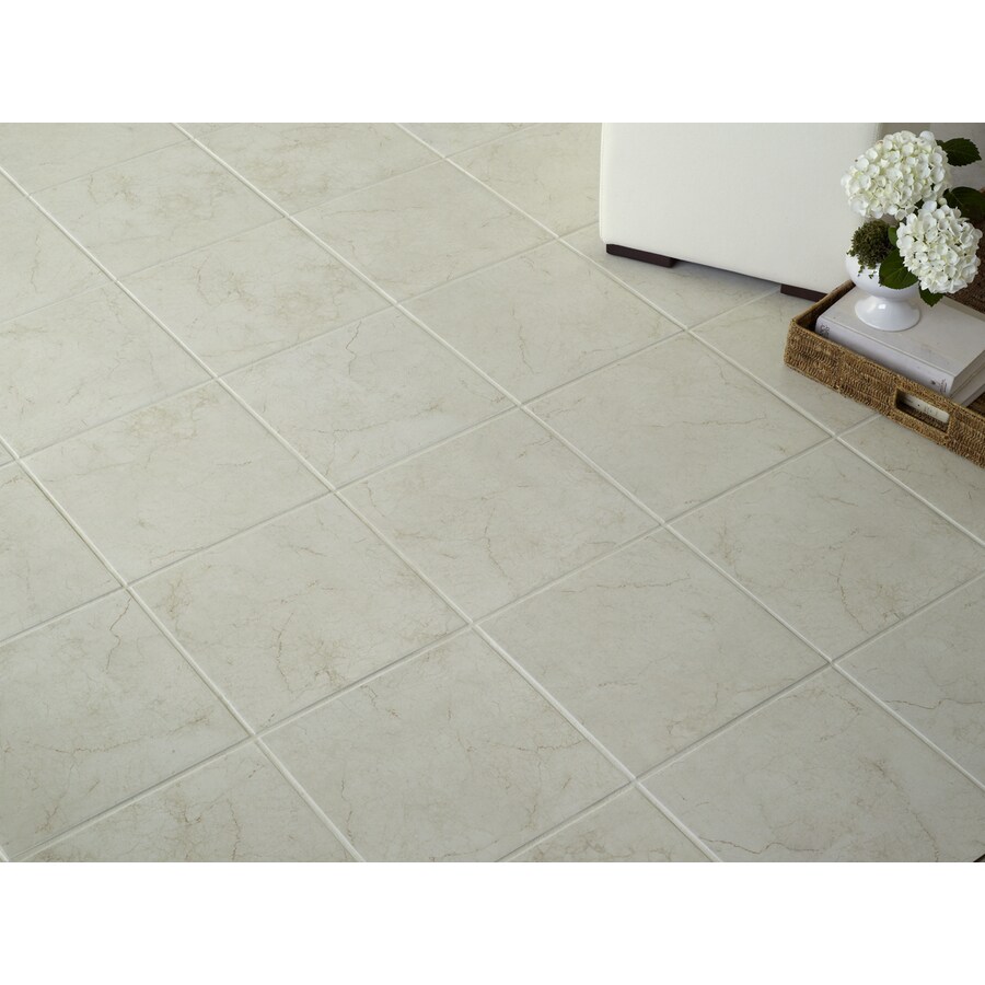 Interceramic Marfil Chiaro Glazed Ceramic Tile at Lowes.com