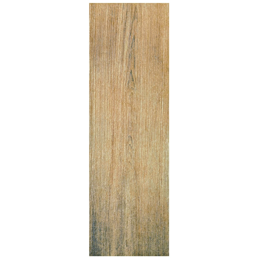 Interceramic Sunwood Cowboy Brown Glazed Ceramic Tile (10.98-sq. ft ...