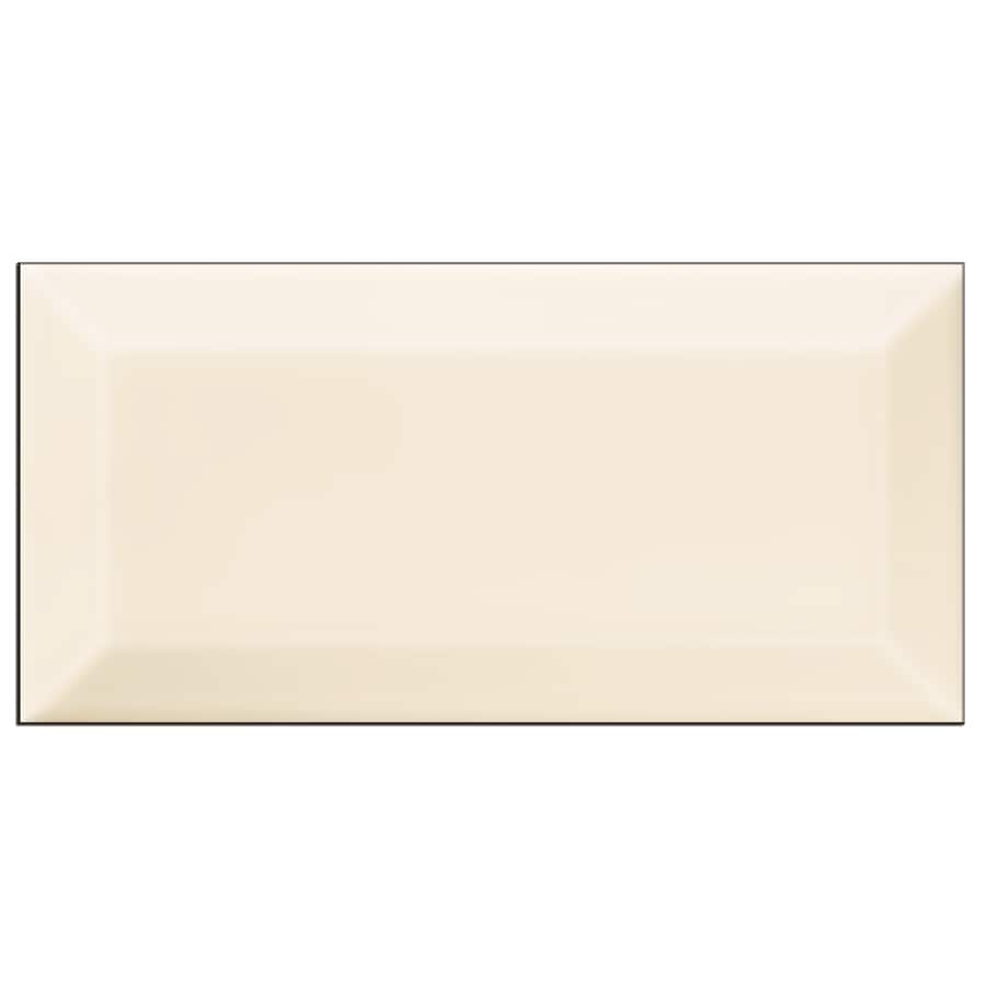 Interceramic Essentials White Ceramic Wall Tile (Common: 3-in x 6-in ...